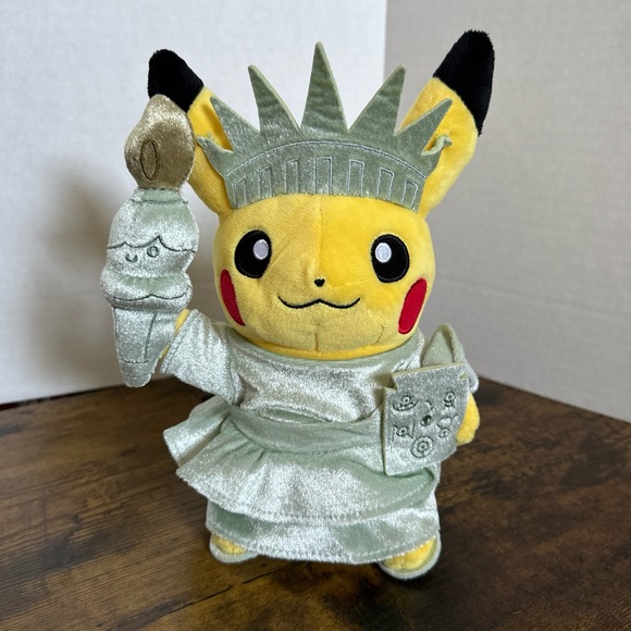 Pokemon | Toys | Pokemon Center Original Pikachu Plush Statue Of ...